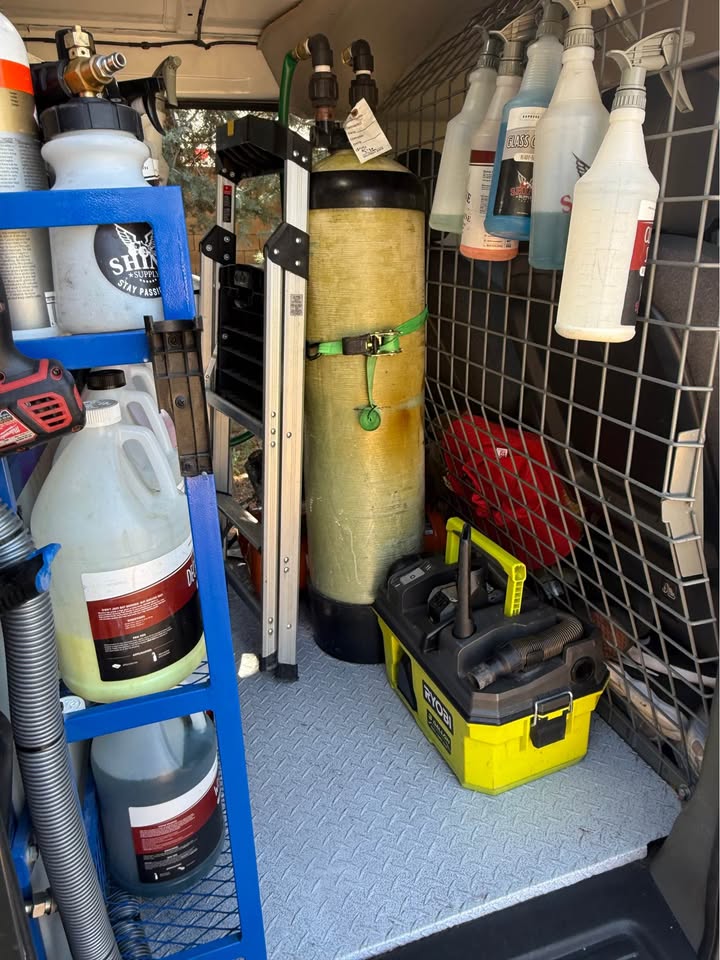 2021 Nissan NV200 SV – Turnkey Mobile Detailing Van – Fully Outfitted ...